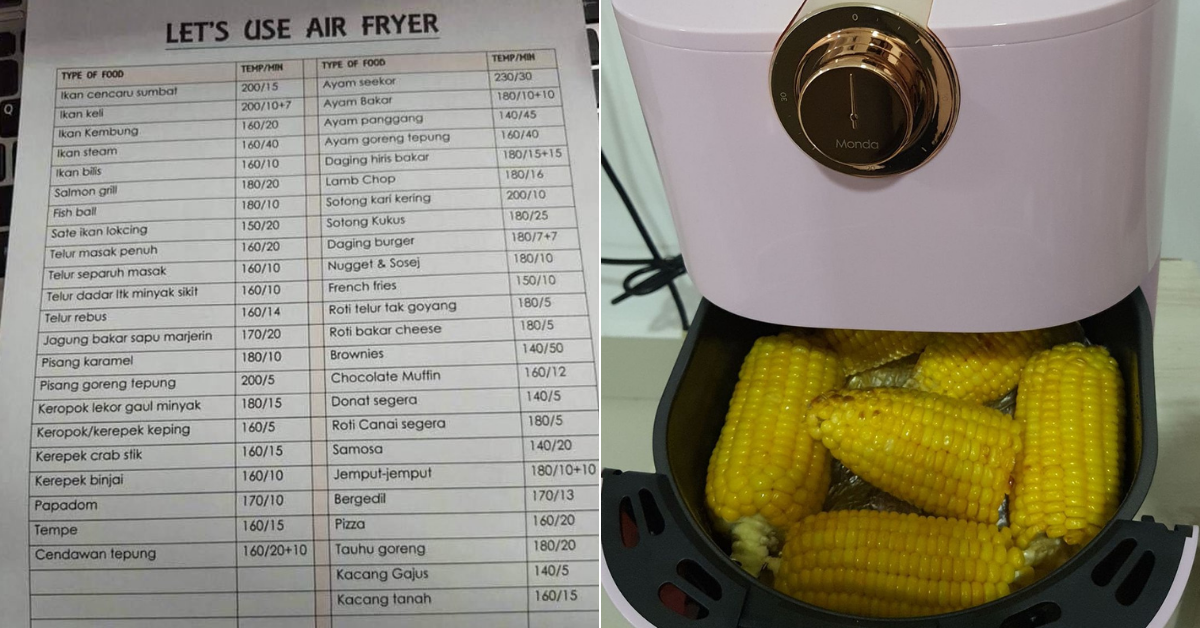 This Simple Guide To Cooking All Our Favourite Food With An Air Fryer ...