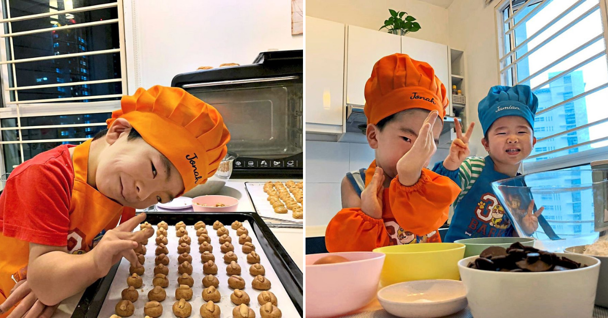 This 6-Year-Old Little Baker is Selling Cookies Online Despite His Disability - KL Foodie