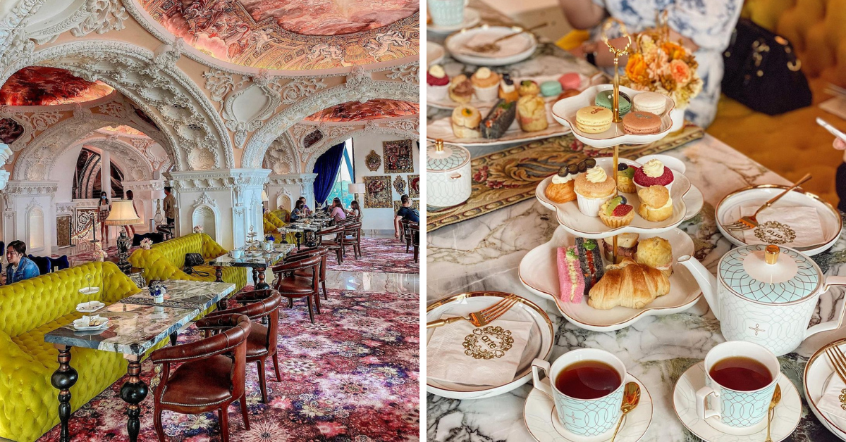 You Can Now Enjoy Afternoon Tea At This Super Posh European-Style ...