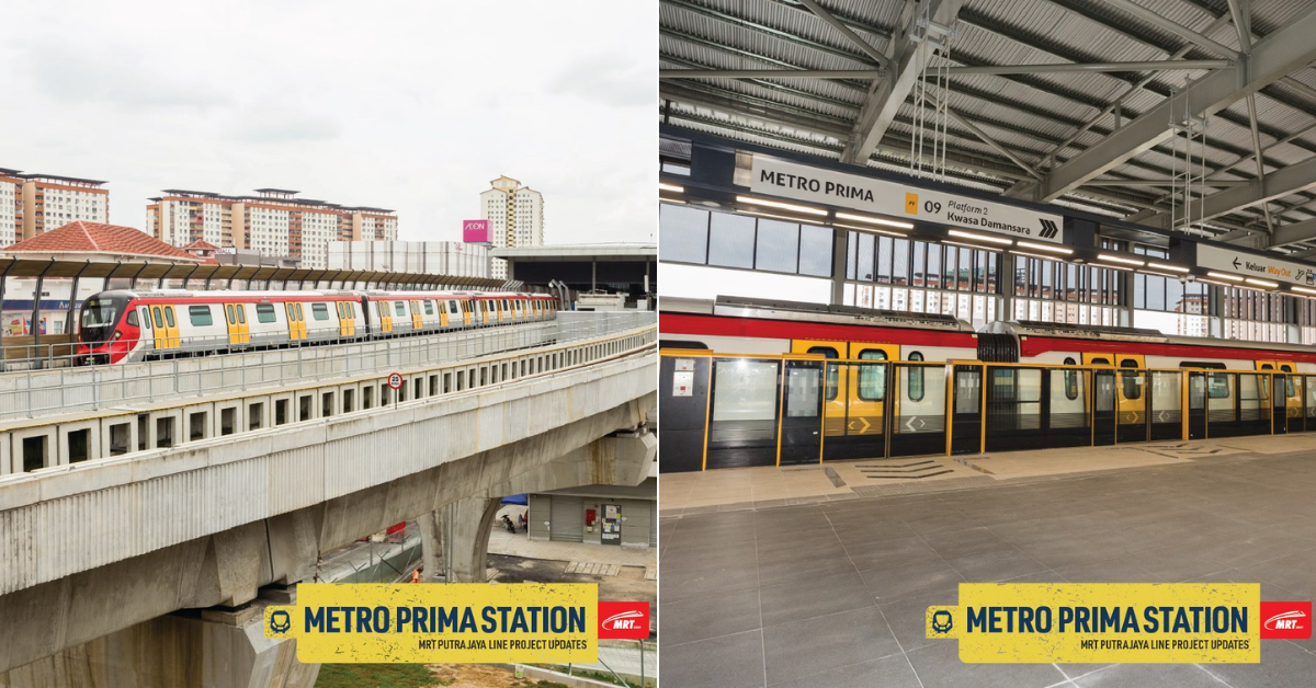 The Putrajaya Line From Kwasa Damansara To Kampung Batu Will Start ...
