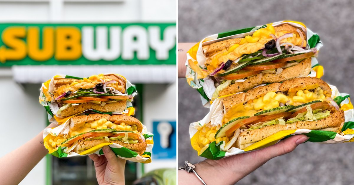 Subway's New Cheesechella Menu Has Mac & Cheese INSIDE The Sub