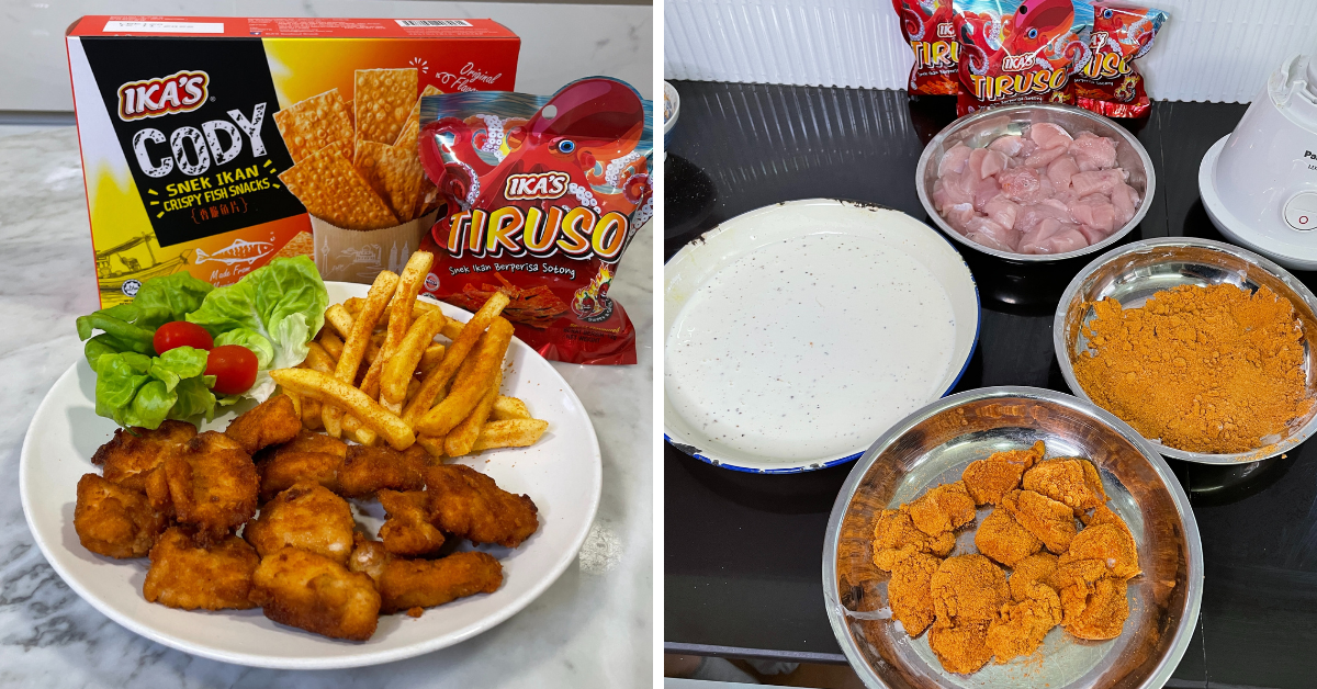 Here's How To Make Your Fried Chicken Crispier Using IKA's Snacks (2 ...