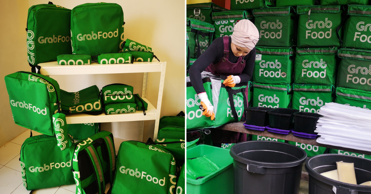 This Local Fashion Label Turns Used GrabFood Bags into School Bags ...