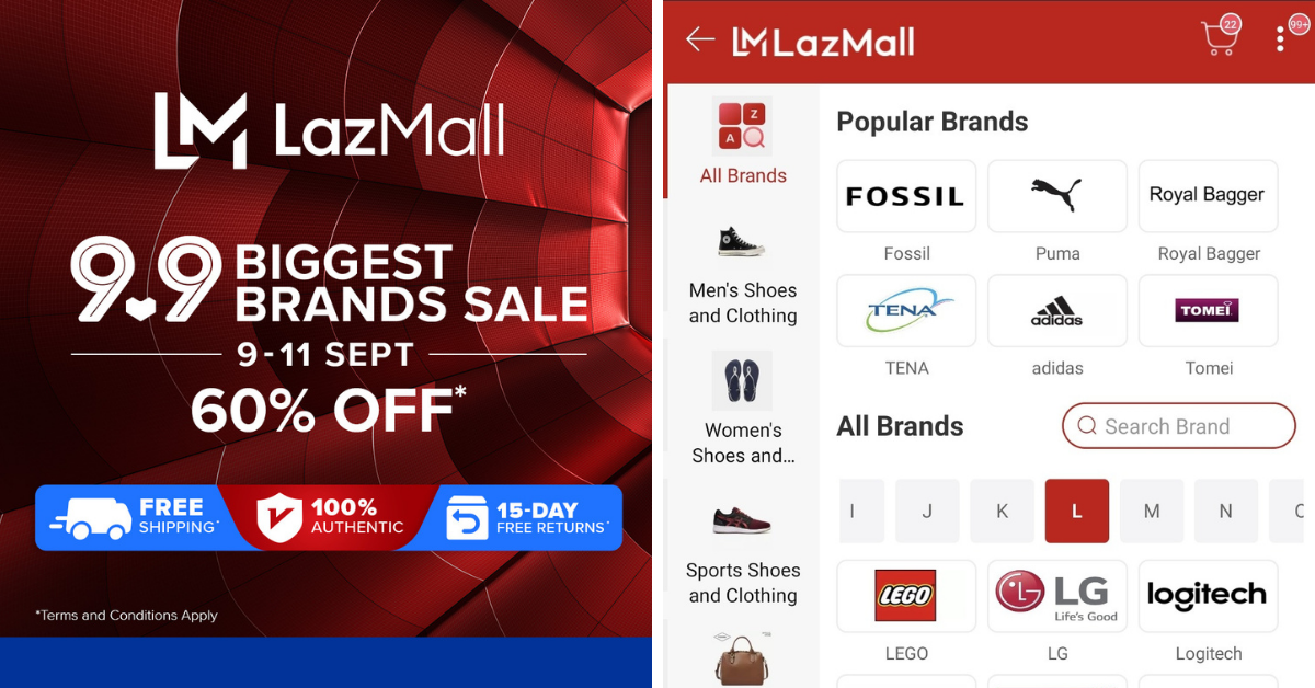 More Than 3,800 New Brands Join LazMall Malaysia in Time For Lazada's 9 ...